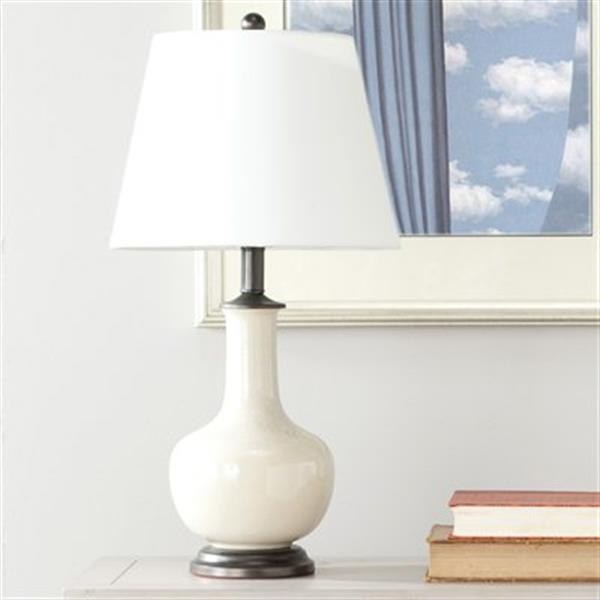 Safavieh 23.50 Cream Victor Table Lamp (Set of 2) LIT4022A-SET2 | RONA