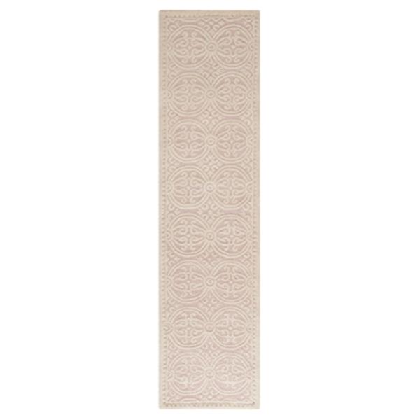Safavieh Cambridge 2-ft-6-in X 12-ft Runner Rug (Light Pink/Ivory ...