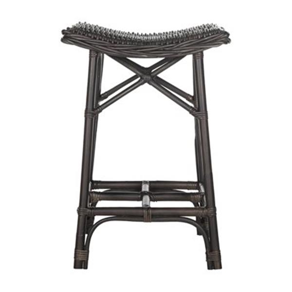 Safavieh Southeast 27-in Asia Brown Amara Stool SEA7012A | RONA