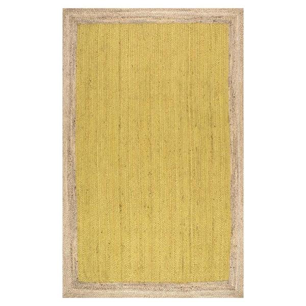 nuLOOM Eleonora 5-ft x 8-ft Yellow Rectangular Indoor Area Rug TAJT09A ...
