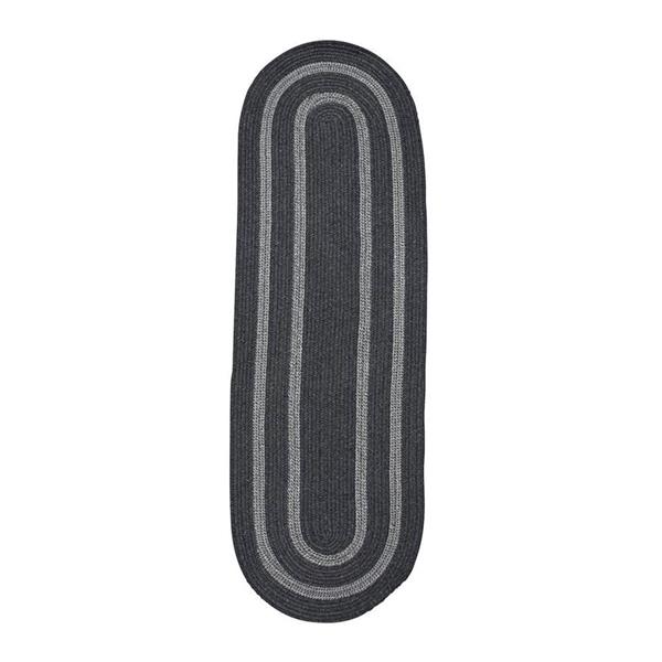 Colonial Mills Graywood 2-ft x 10-ft Charcoal Runner GW43R024X120 | RONA