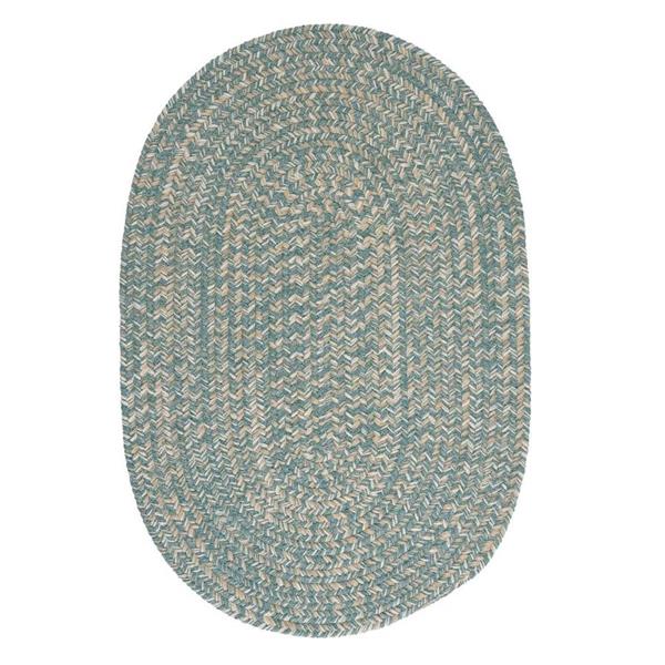 Colonial Mills Tremont 8-ft Round Teal Area Rug TE49R096X096 | RONA