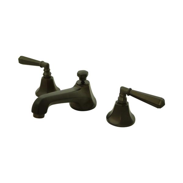 Elements of Design New York Oil-Rubbed Bronze Hex lever handle ...