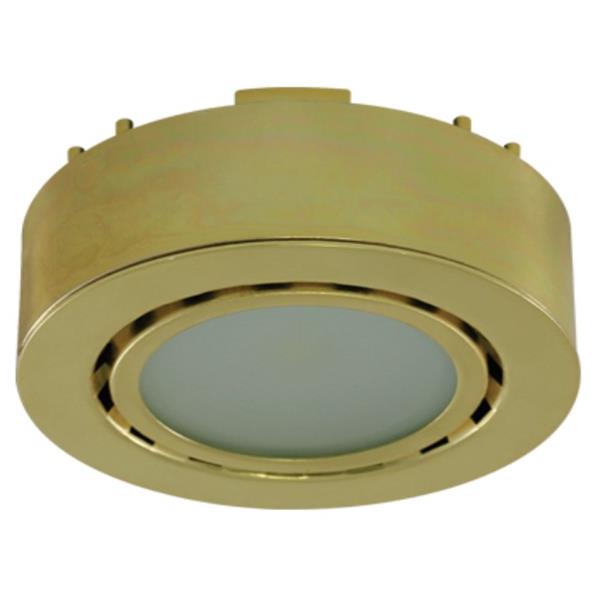 Liteline Corporation 4K 12V 2W Polished Brass LED Single Puck Light | RONA