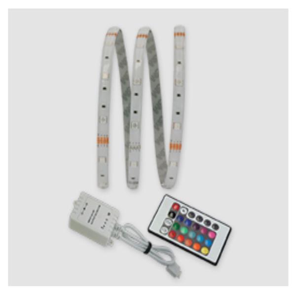 Liteline Corporation Flexible LED Tape 1m Light Kit Colour Changing RGB ...