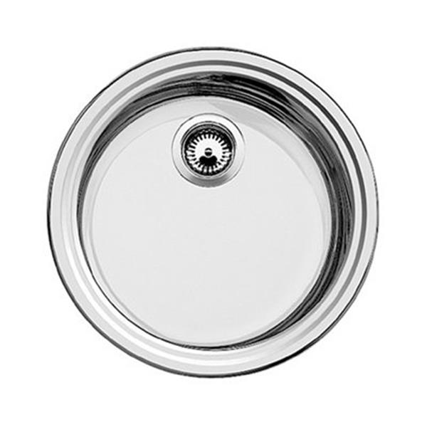 BLANCO Rondo 18-in x 18-in x 6.50-in Stainless Steel Single Bowl ...