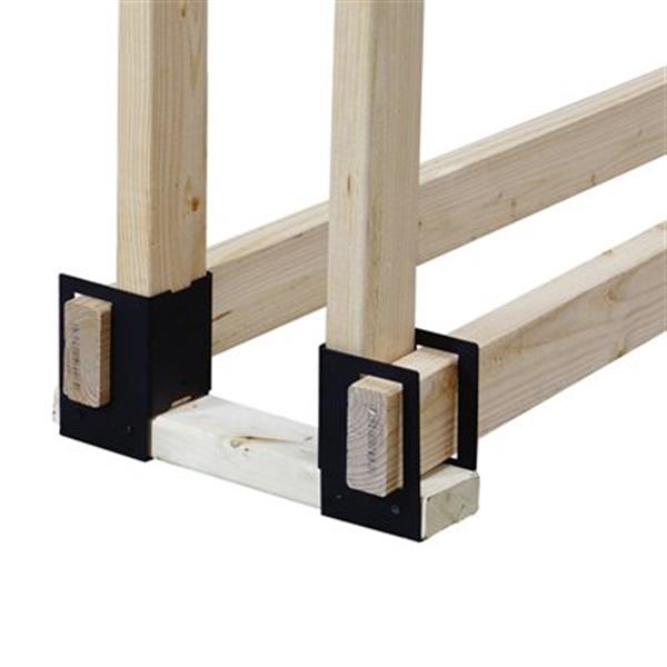 Pleasant Hearth 4-Piece Log Brackets LS-B4 | RONA