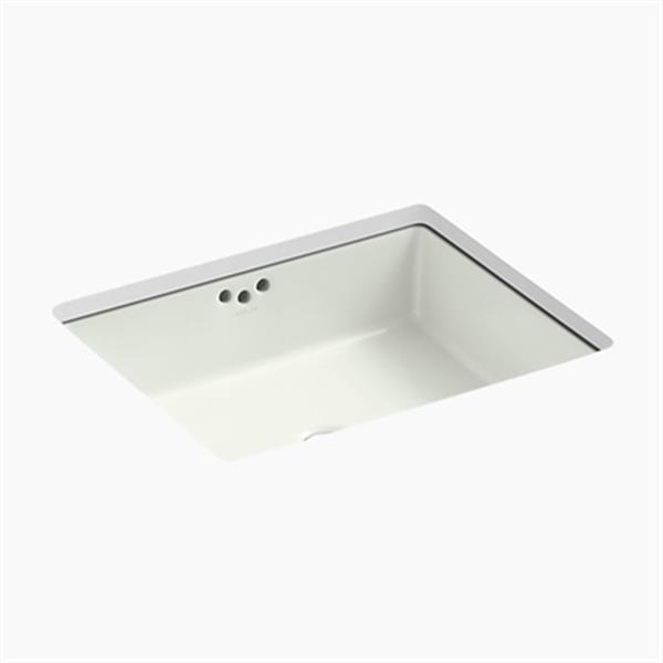 KOHLER Kathryn 19.75-in x 6.25-in Off White Under Counter with Glazed Underside 2330-G-NY | RONA