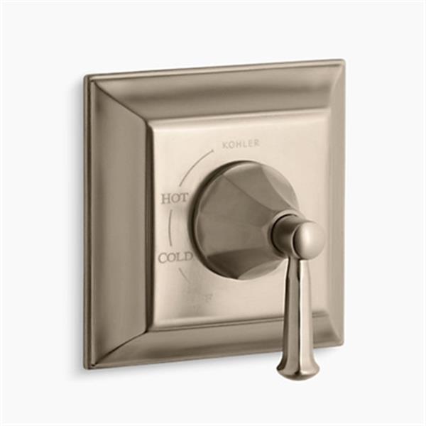KOHLER Vibrant Brushed Bronze Pressure-Balancing Valve Trim TS463-4S-BV ...