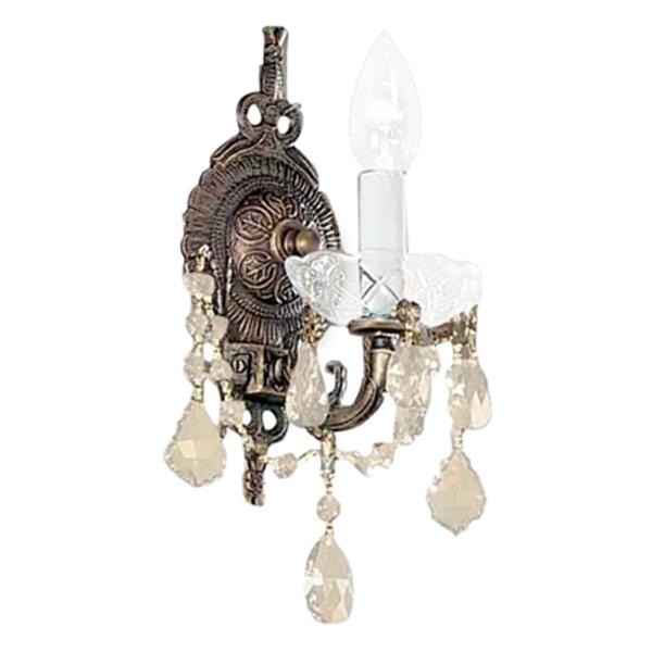 Classic Lighting Madrid Imperial Collection Olde World Bronze Swarovski ...