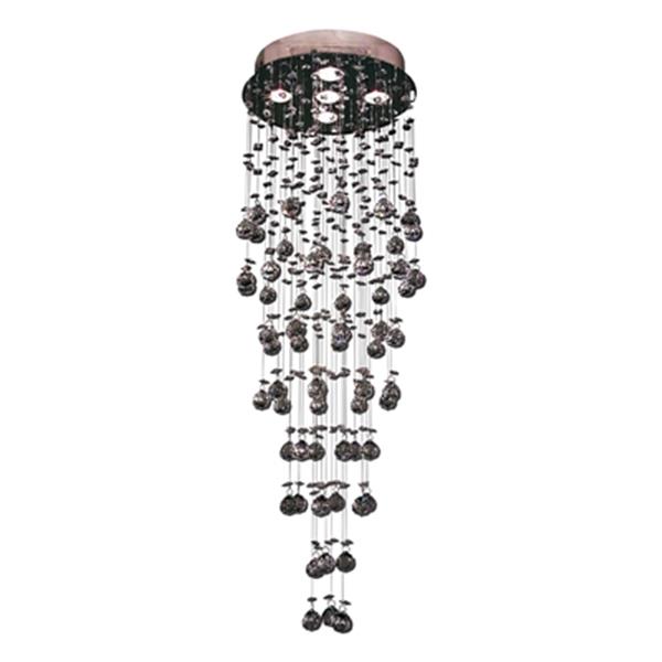 Classic Lighting Andromeda Collection 16-in x 43-in Chrome Crystalique ...