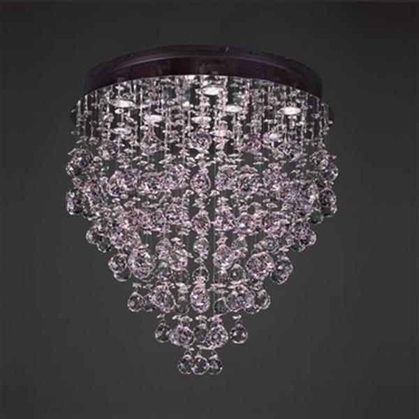 Classic Lighting 10-Light Adromeda Chrome Semi Flush Ceiling Light | RONA