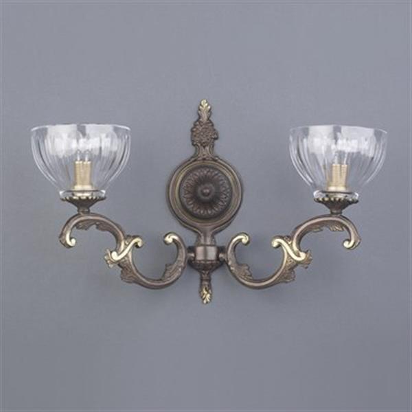 Classic Lighting 2 Light Warsaw Roman Bronze Wall Sconce | RONA