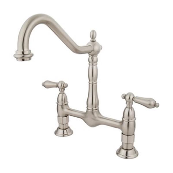Elements of Design Satin Nickel Kitchen Faucet ES1178AL | RONA