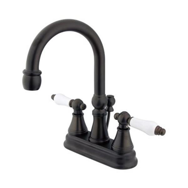 Elements of Design Bronze Centerset Faucet ES2615PL | RONA