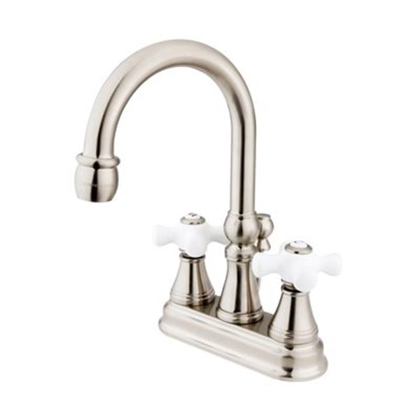 Elements of Design Nickel Centerset Faucet ES2618PX | RONA