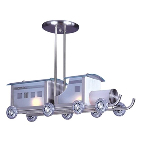 Design Living 16-in Chrome Train Pendant Light ZA32 | RONA
