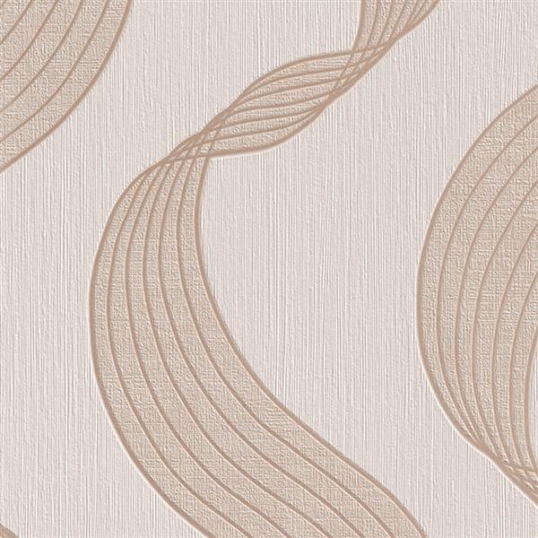 Walls Republic Beige Ribbons Wallpaper R2942 | RONA