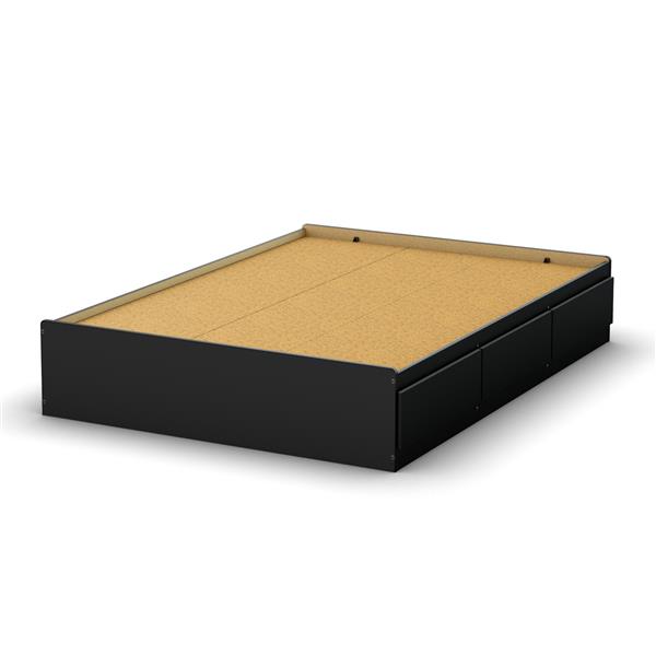 South Shore Furniture 3 Drawer Pure Black Step One Mates Bed 3107211 | RONA