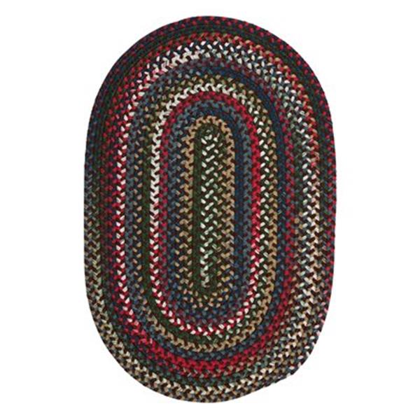 Colonial Mills Chestnut Knoll Saddle Brown 5-ft x 8-ft Oval ...