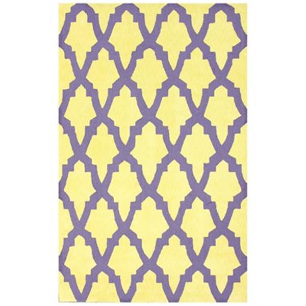 nuLOOM Grace 5-ft x 8-ft Purple and Yellow Area Rug HJVST24A-508 | RONA