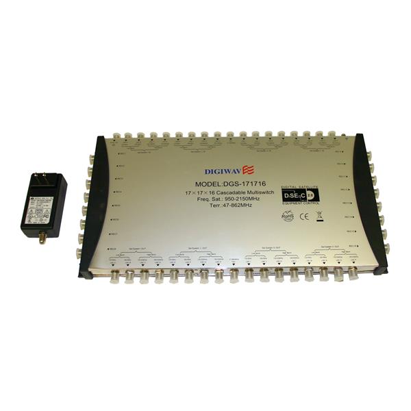 Digiwave 17/16 Cascadable Multiswitch DGS171716 | RONA