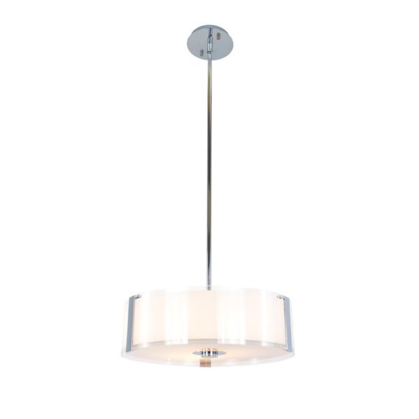 Levico Lighting Capri 17-in Chrome 3 Light Pendant LV-B3817P-CH | RONA