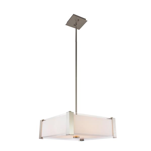 Levico Lighting Verona 15-In Brushed Nickel 3-Light Pendant Light LV ...