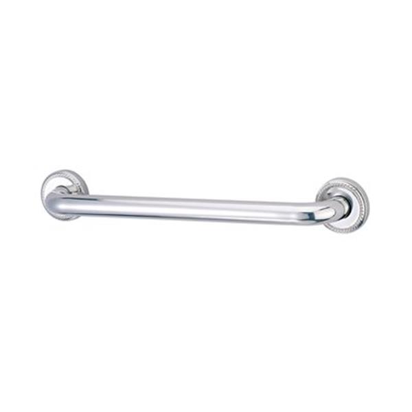 Elements of Design Regency 39.06-in Chrome Decorative Grab Bar ...