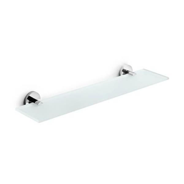 WS Bath Collections Napie 5-in x 19.4-in x 0.3-in Frosted Safety Glass ...