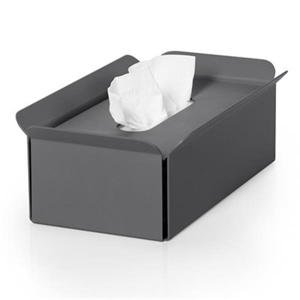 WS Bath Collections Bandoni Dark Grey Compliments Tissue Box | RONA