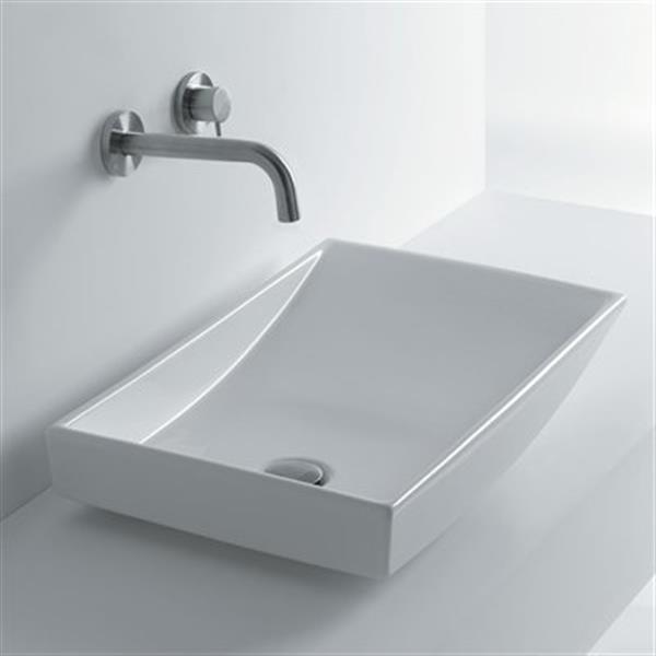 WS Bath Collections Whitestone Vessel Bathroom Sink,Om out 6 | RONA