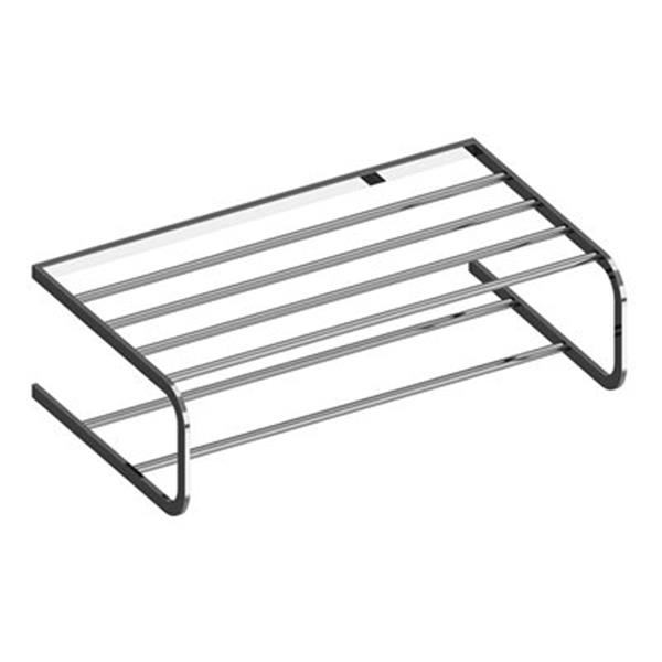 WS Bath Collections Deva 11.8-in x 19.7-in Chromed Brass Towel Rack | RONA