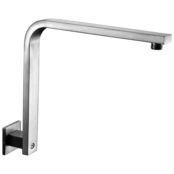ALFI brand 12-in Square Raised Wall-Mounted Shower Arm,AB12G AB12GSW-BN ...