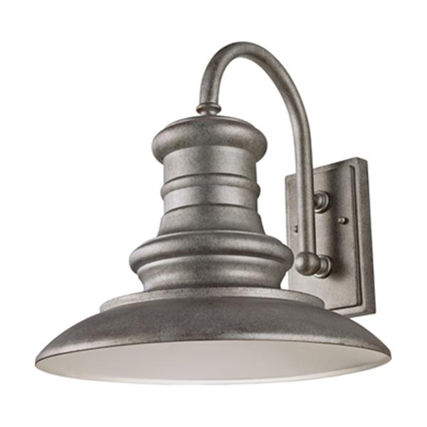 Generation Lighting Redding Station Large Silver LED Wall Sconce ...