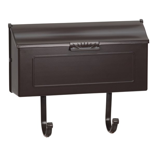 PRO-DF Classic Cast Aluminum Mailbox, Mocha AL365MO | RONA