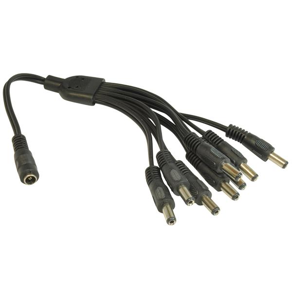 SeqCam CCTV 1 to 8 Power Cable Splitter SEQ3021 | RONA