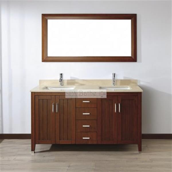 Spa Bathe 60-in JAQ Series Double Vanity,JA60CC-GB | RONA