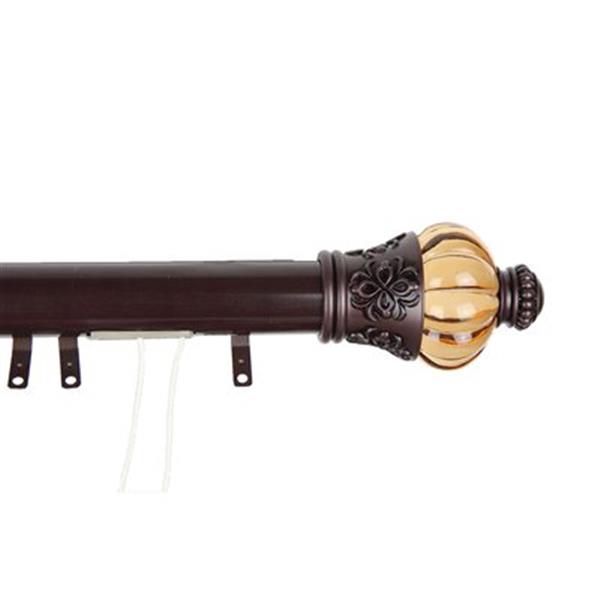 Rod Desyne Elite Royal Decorative Traverse Rod with Sliders DTS-50-847 ...