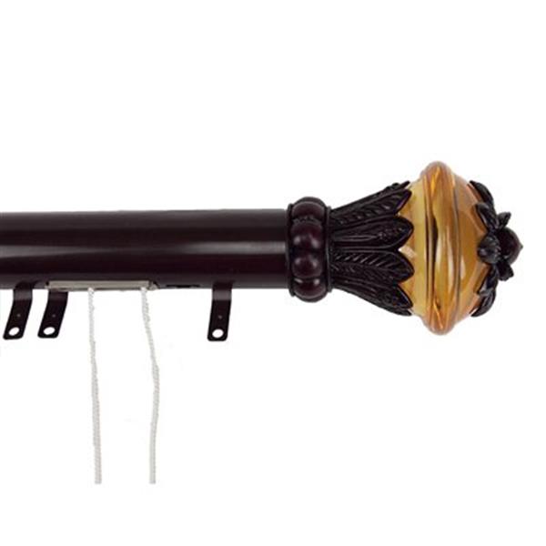 Rod Desyne Elite Paradise Decorative Traverse Rod with Slide DTS-52-847 ...