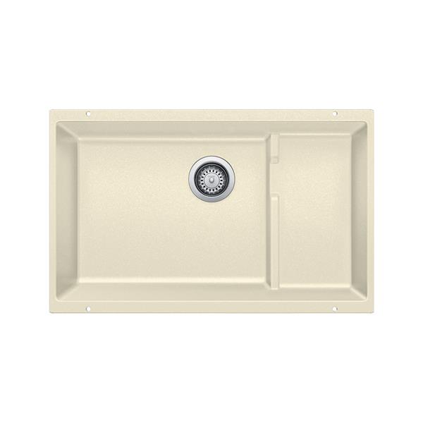 BLANCO Precis Cascade Undermount Kitchen Sink - Off-White - 28.75-in ...