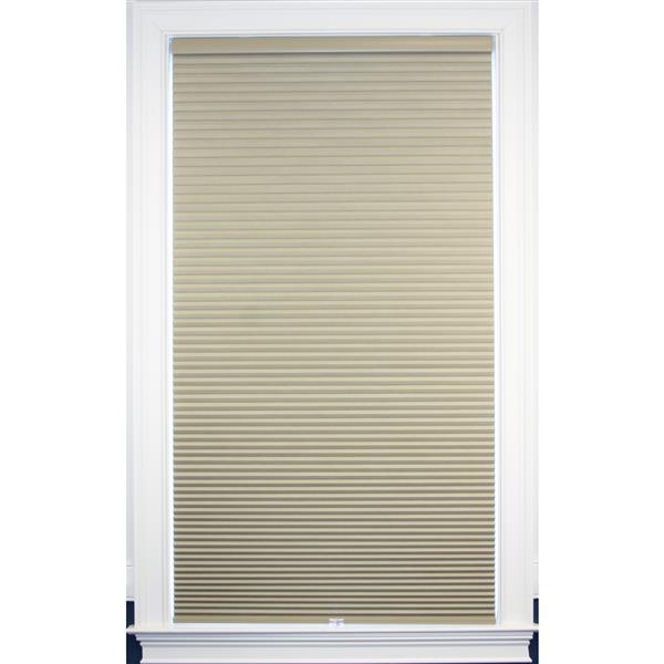 allen + roth Blackout Cellular Shade - 59" x 72" - Polyester - Sand ...
