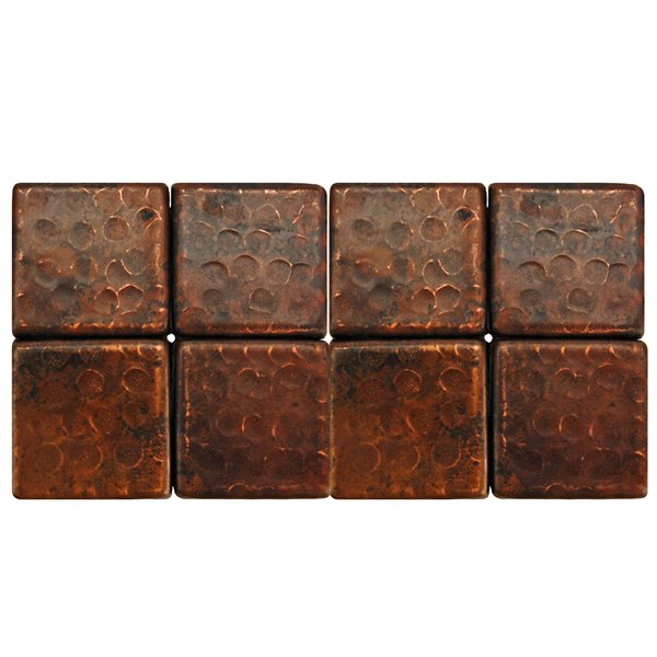 Premier Copper Products Copper Tiles - 2-in x 2-in - 8 PK | RONA