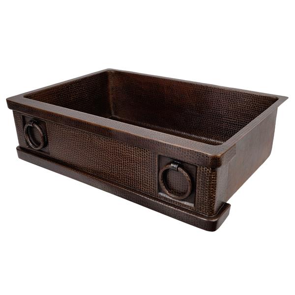 Premier Copper Products Kitchen Sink - Cooper - 33-in KASDB33229R | RONA