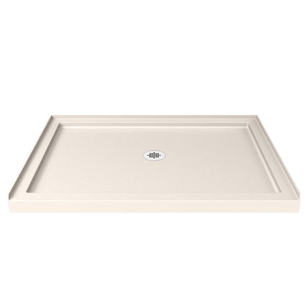 DreamLine SlimLine Shower Base - 32-in x 48-in - Acrylic - Biscuit DLT ...