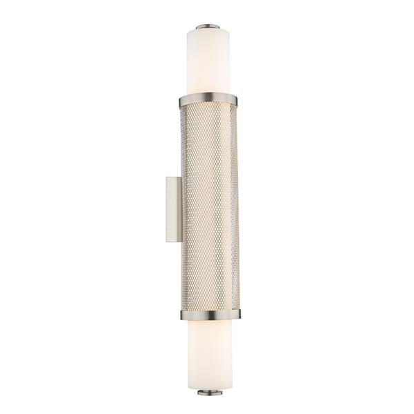 Golden Lighting Turner LED Bath Bar Light with Glass - 24"- Pewter | RONA