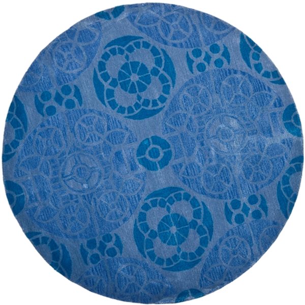 Safavieh Wyndham Round Rug - 7-ft x 7-ft - Blue WYD376E-7R | RONA