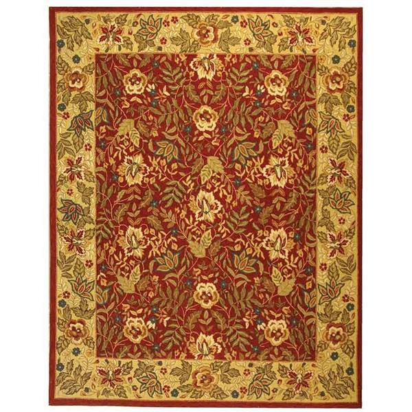 Safavieh Chelsea Rug - 8-ft 8-in x 11-ft 8-in - Red/Ivory HK140C-9 | RONA