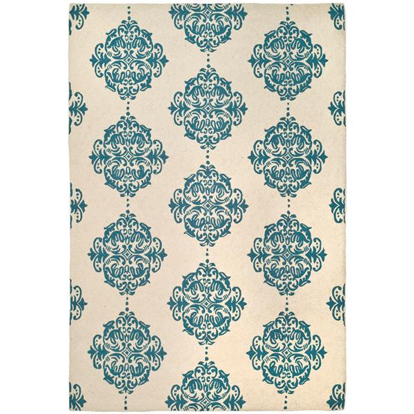 Safavieh Chelsea Rug - 8-ft 8-in x 11-ft 8-in - Ivory/Blue HK145A-9 | RONA