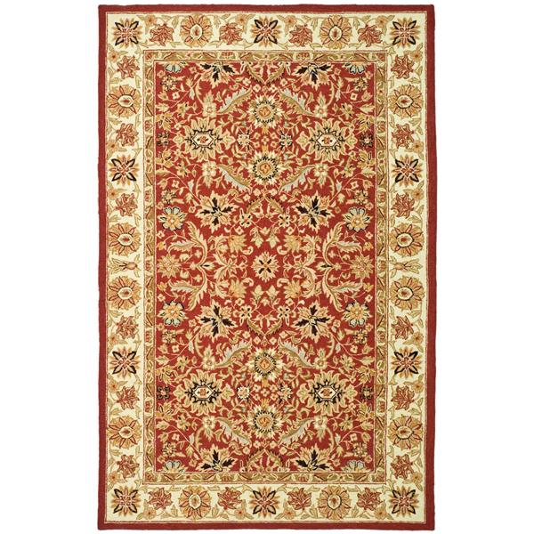 Safavieh Chelsea Rug - 8-ft 8-in x 11-ft 8-in - Red/Ivory HK157A-9 | RONA